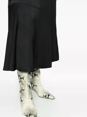 JIL SANDER High-waisted Panelled Midi Skirt