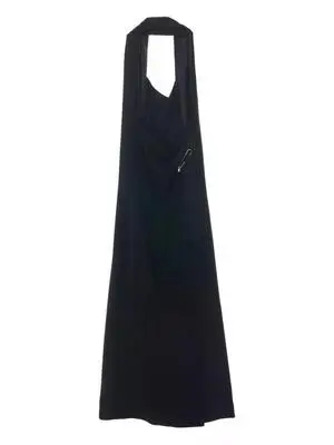 Carven Halterneck Dress With Open Back
