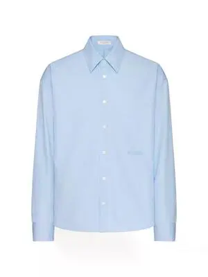 Valentino Garavani Embroidered Shirt - Blue