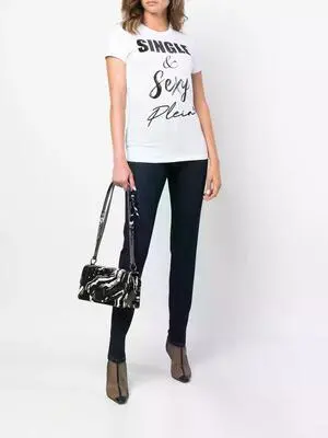 Philipp Plein Graphic-print Cotton T-shirt - White