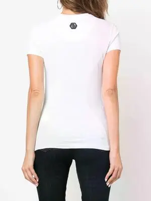 Philipp Plein Graphic-print Cotton T-shirt - White