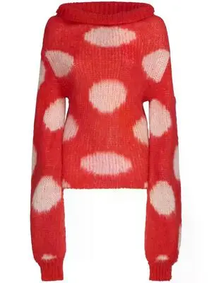 Marni Polka Dot-intarsia Jumper