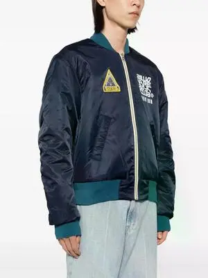 BILLIONAIRE BOYS CLUB Bomber Jacket With Graphic Print