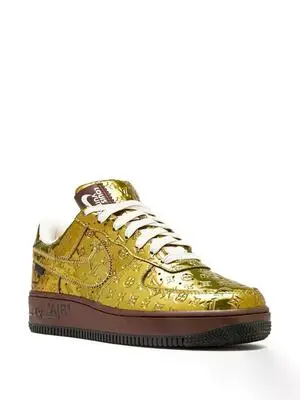 Nike X Louis Vuitton Air Force 1 Low Virgil Abloh Metallic Sneakers