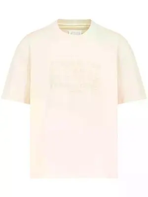 MAISON MARGIELA Numbers-embroidered Cotton T-shirt