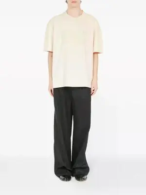 MAISON MARGIELA Numbers-embroidered Cotton T-shirt