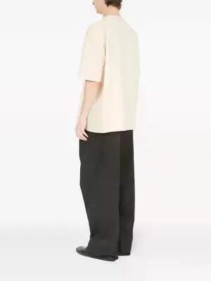 MAISON MARGIELA Numbers-embroidered Cotton T-shirt