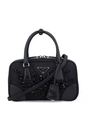 Prada Embroidered Mini Bags