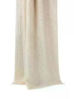 Brunello Cucinelli Sequin-embellished Scarf - Neutrals