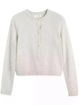 Chinti & Parker Cashmere Cropped Cardigan - Neutrals