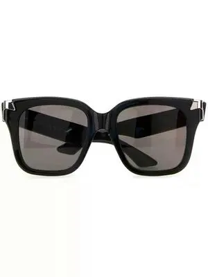 Alexander McQueen Square Frame Sunglasses - Black