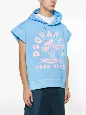 Dsquared2 Adriana Short-sleeve Hoodie