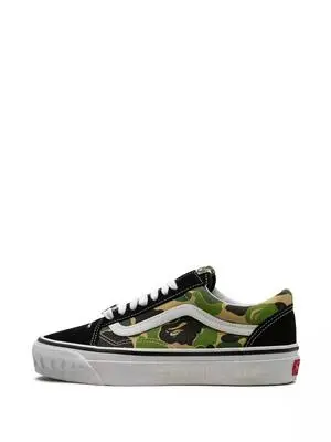 VANS X Bape Old Skool Lx "abc Camo" Sneakers