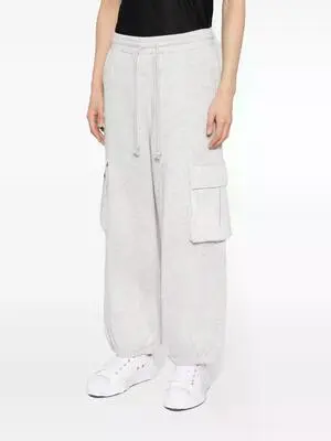 FIVE CM Logo-patch Cotton-blend Track Pants - Grey