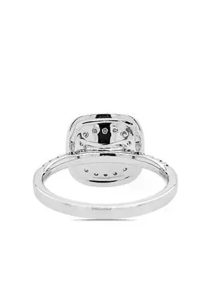 HYT JEWELRY 18kt White Gold Diamond Cocktail Ring