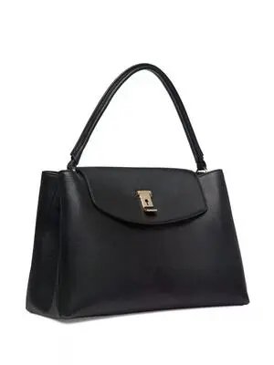 Bally Lock Me Leather Tote Bag