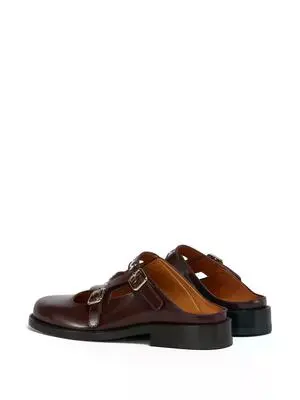 Marni Bambi 3.0 Leather Mules - Red