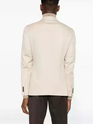 Tagliatore Brooch-detail Double-breasted Blazer