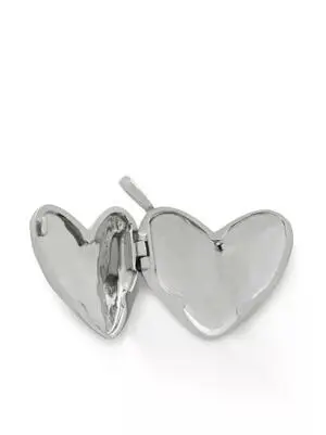 Monica Vinader Heart Locket Pendant - Silver