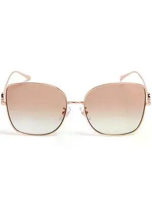 Tory Burch Square Frame Sunglasses - Pink