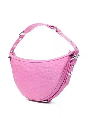 By Far Gib Crocodile-effect Shoulder Bag