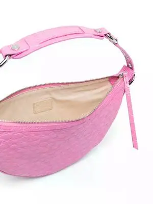 By Far Gib Crocodile-effect Shoulder Bag