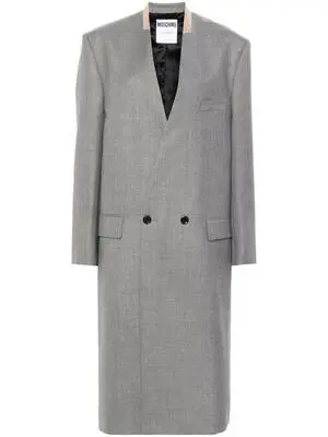 Moschino Double Breasted Coats For Women