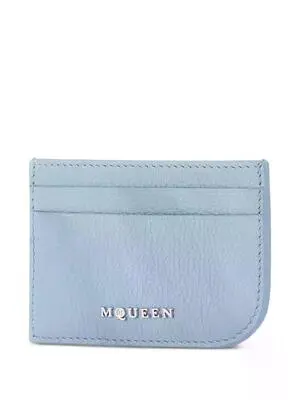 Alexander McQueen Leather Cardholder - Blue