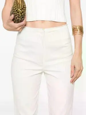 Cult Gaia Cropped Slim-fit Trousers
