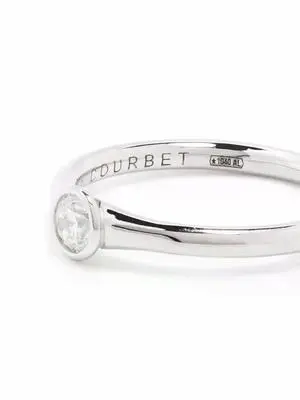COURBET 18kt White Gold Diamond Ring