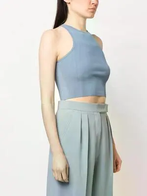 Max Mara Knitted Racerback Tank Top