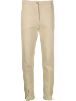 Aspesi High-waisted Wool Trousers