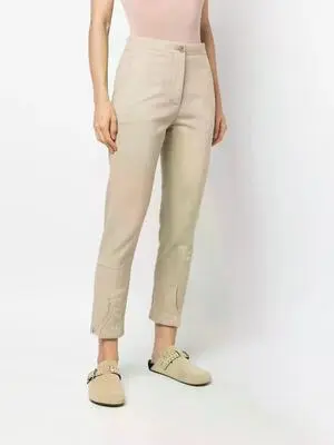 Aspesi High-waisted Wool Trousers