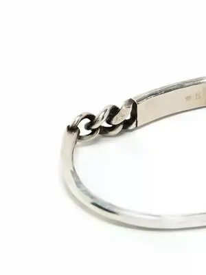 Werkstatt:München Sterling Plaque Chain Bracelet