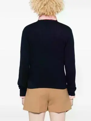 BARRIE Crew Neck Long Sleeve Sweater
