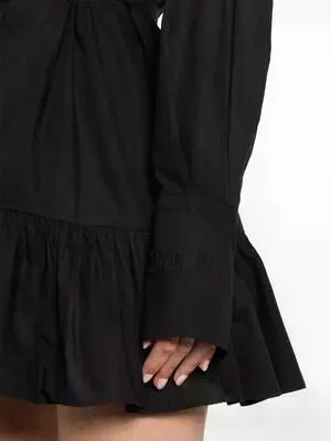 PATOU Ruffled Mini Shirtdress