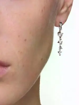 MARIA BLACK Medium Arctic Earring