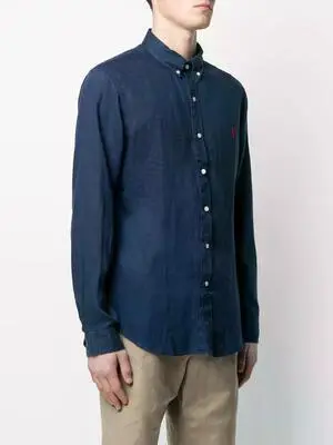 Polo Ralph Lauren Polo Pony Linen Shirt - Blue