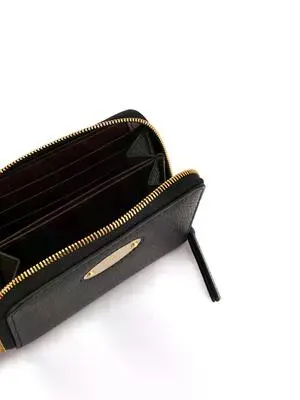 Mulberry Logo Plaque Zip-around Purse