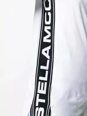 Stella McCartney Logo Insert Tape T-shirt - White