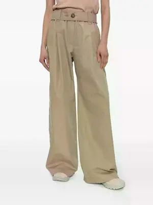 Moncler Belted Palazzo Pants