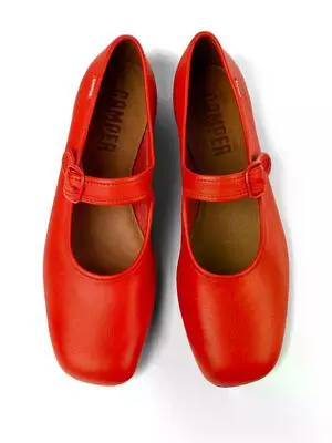Camper Casi Myra Leather Ballerina Shoes