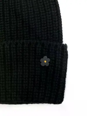 A PAPER KID Ribbed Beanie