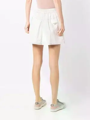 Sunnei Wide-leg Stitch-detail Shorts