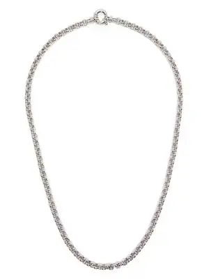 Tom Wood Thick Rolo Chain Necklace - Silver