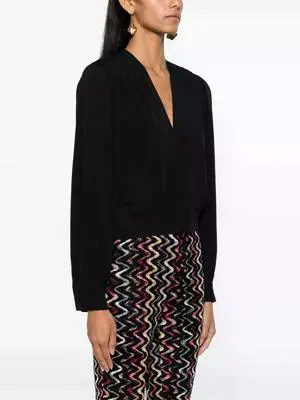 FORTE_FORTE Gathered Moroccan-crêpe Shirt