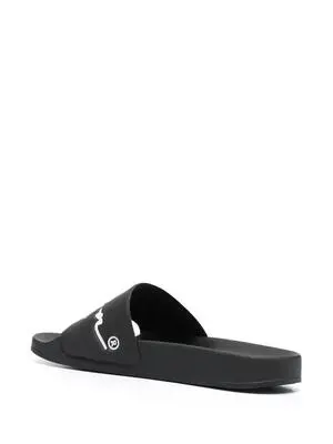 Philipp Plein Logo-print Slides