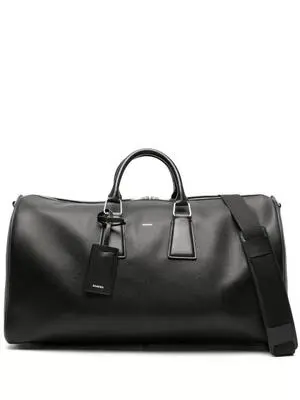 Sandro Metallic-logo Luggage Bag - Black