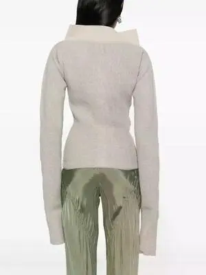Rick Owens High-neck Extra Long-sleeved Jumper
