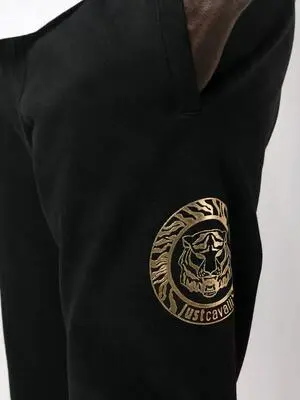 Just Cavalli Logo-print Cotton Track Pants